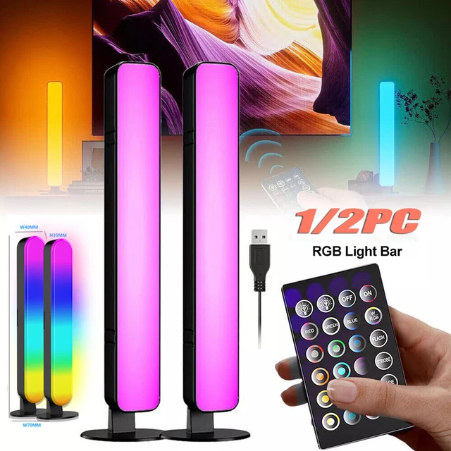 16 COLOURS CHANGING Effects LED Lamp Bedroom Light USB Remote RGB LED PARTY MOOD £10.79 ...