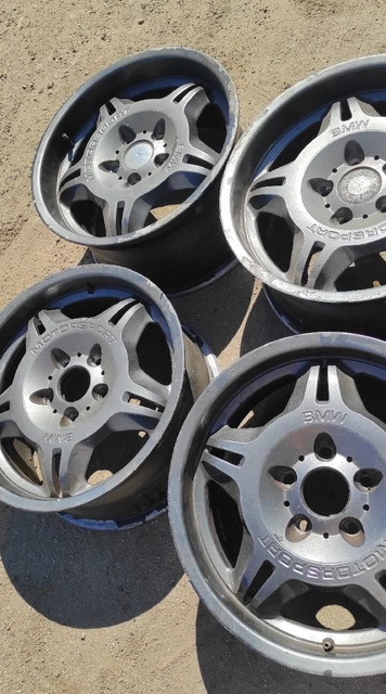 BMW E36 M3 Evo Genuine Staggered Style 24 Alloys 17 Inch 7.5J And 8.5J ...