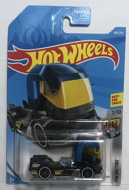 HOT WHEELS DIECAST Cars Truck, RIG HEAT HW Metro Track Stars, Mattel ...