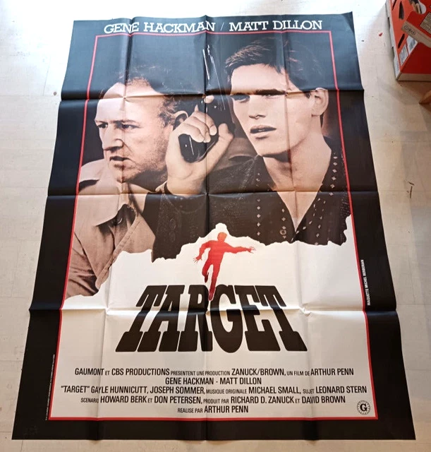 AFFICHE CINEMA TARGET Gene Hackman Matt Dillon Arthur Penn 1985 EUR 30 ...