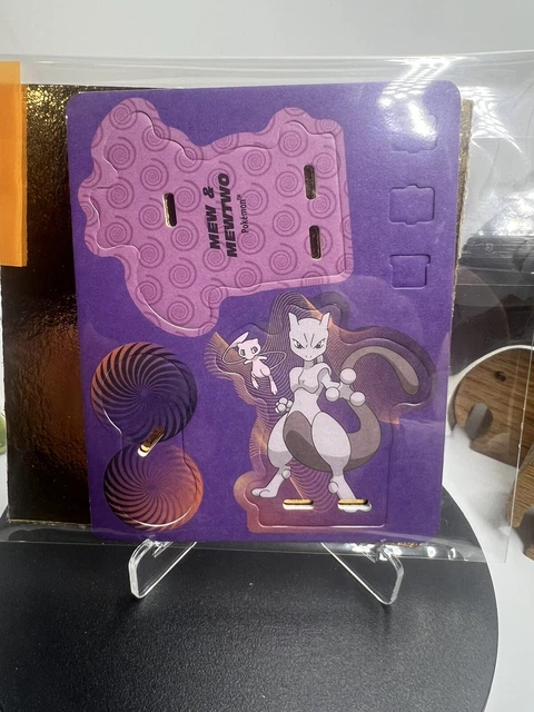 MEW AND MEWTWO Coles Builder Pokemon Limited Edition Australia Collab ...