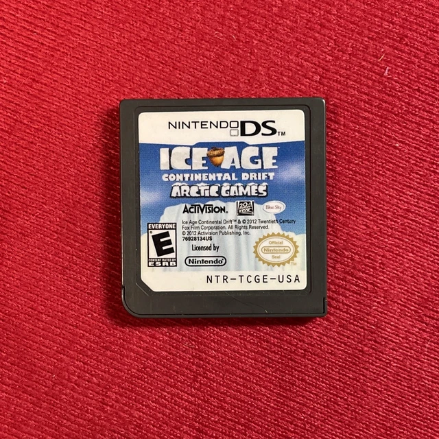 ICE AGE: CONTINENTAL Drift - Arctic Games (Nintendo DS, 2012) Cartridge ...