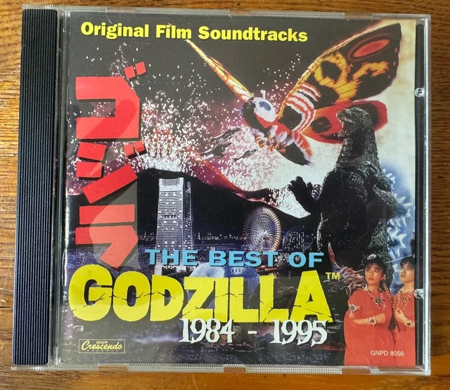 THE BEST OF Godzilla 1984-1995 Original Film Soundtracks Akira Ifukube ...