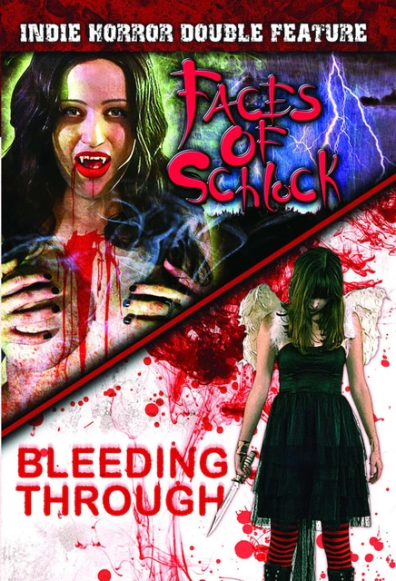INDIE HORROR DOUBLE Feature: Faces of Schlock (2009)/ Bleeding Through ...