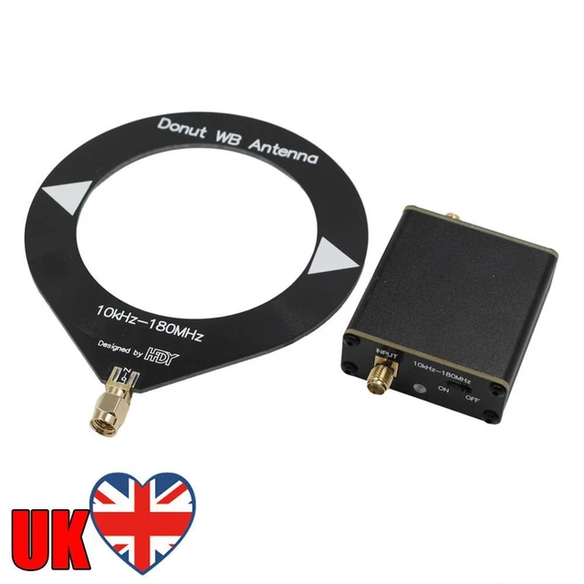 TRANSIMPEDANCE AMPLIFIER MINI Loop Antenna Built-In 500 Mah Battery ...