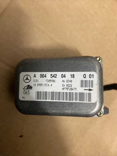 MERCEDES YAW RATE Esp Lateral Acceleration Sensor A0045420418 Q01 £20. ...