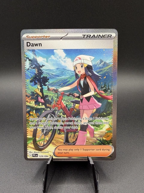 DAWN SIR 2025 Pokemon Phantasmal Flames English Card Full Art 129/094 ...