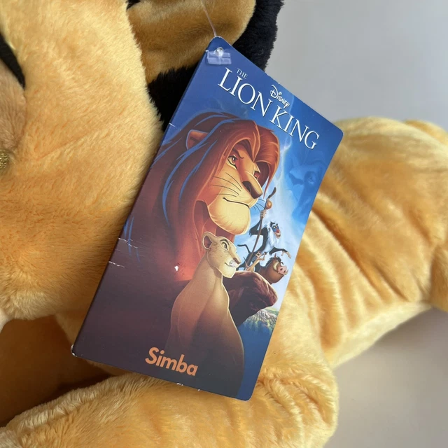 DISNEY SIMBA THE Lion King Soft Toy Cuddly Plush Animal Plushie 17 ...