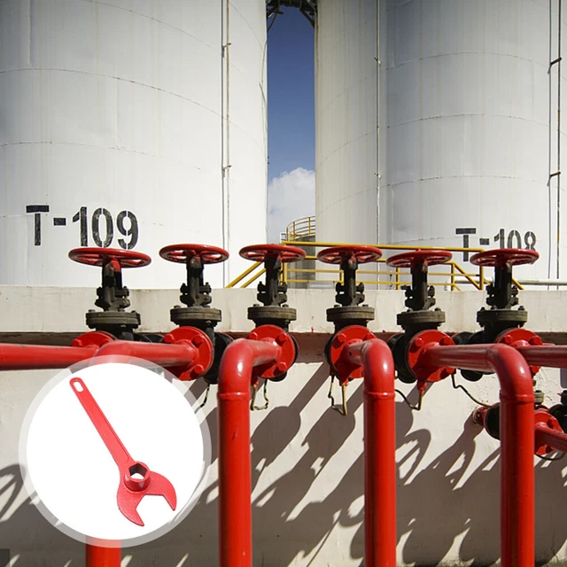 FIRE-FIGHTING SPANNER HYDRANT Wrench Socket Extinguisher Ratcheting £19 ...