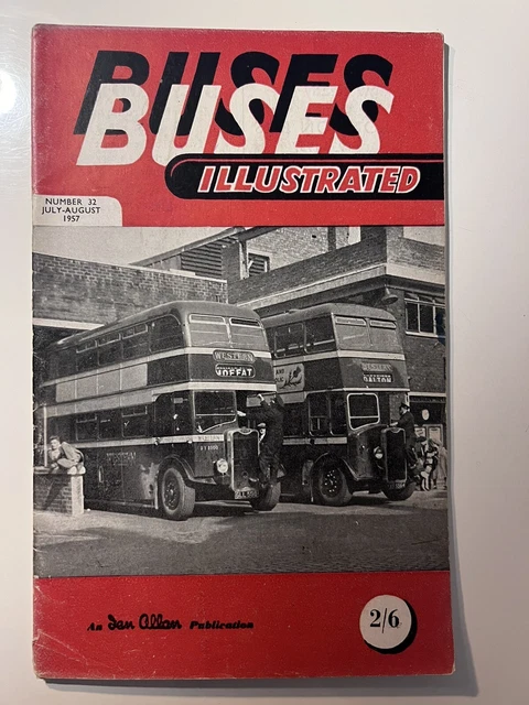 RARE VINTAGE BUSES Illustrated magazine - Vol 7, No. 32, July-August ...