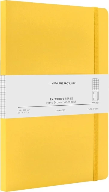 EXECUTIVE SERIES A5 Checks/Square Grid Notebook | 192 Pages, 80 GSM ...