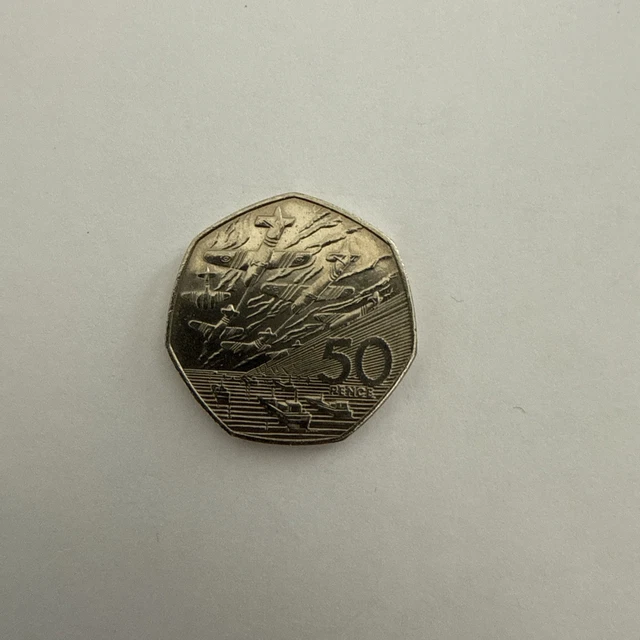 1994 D-DAY 50TH Anniversary Normandy Landings 50p Coin £3.29 - PicClick UK