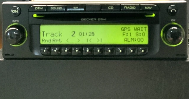 BECKER DTM AUTORADIO BE 7813 CD Player Navi Autoradio car radio BE 7813 ...