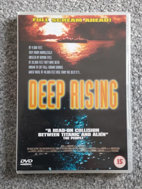 DEEP RISING (1998) Treat Williams Famke Janssen R2 DVD Rare OOP VGC EUR 11,35 - PicClick IT