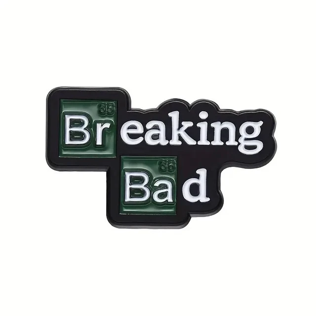 BREAKING BAD PIN Television TV Series AMC Cool Gift Enamel Lapel Brooch ...