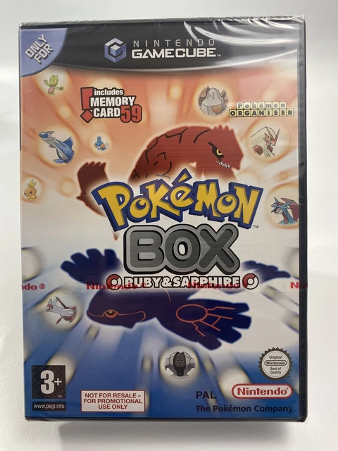 NINTENDO GAMECUBE POKEMON Box, 2004, UK Pal, Brand New Factory Sealed ...
