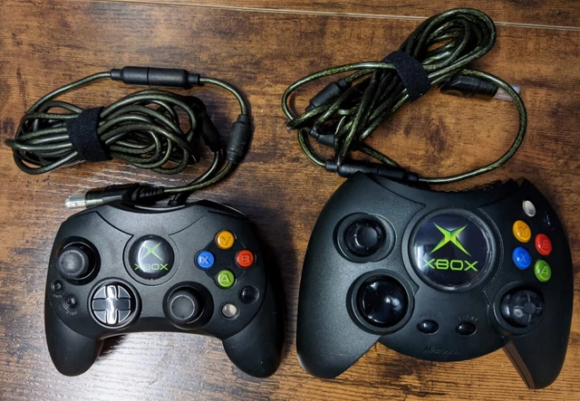 2 MANDOS XBOX Oficiales Originales og clasica Microsoft controller S ...
