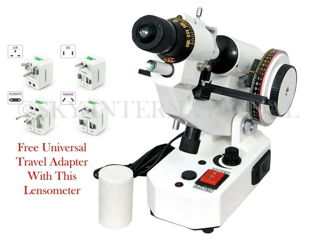 OPTICAL LENSMETER MANUAL Lensometer External Reading Prism Unit With ...