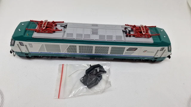 RIVAROSSI H0 HRS2594 Locomotiva Elettrica E402A.025 Livrea XMPR nuovo Logo-fs EUR 210,00 ...