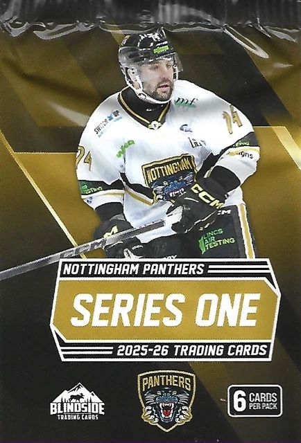 ICE HOCKEY CARD - Nottingham Panthers 2025/26 - #25 Josh Tetlow Base £0 ...