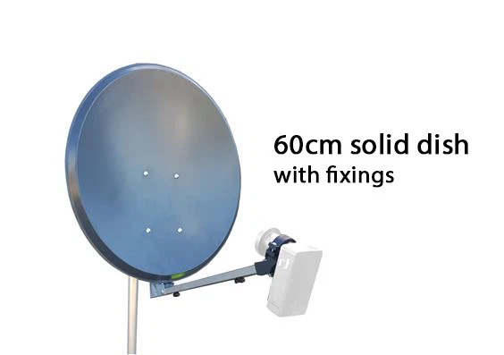 Telescopio Terrestre SKY Dish ZONE 1 60cm Satellite Kit Freesat SKY ...