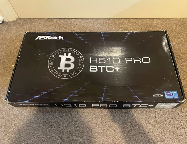 ASROCK H510 PRO BTC Motherboard - Intel Lga1200 / RAM+CPU included £90. ...