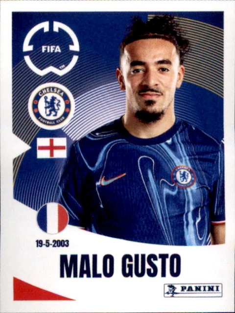 PANINI FIFA CLUB World Cup 2025 Sticker 230 - Malo Gusto - Chelsea ...