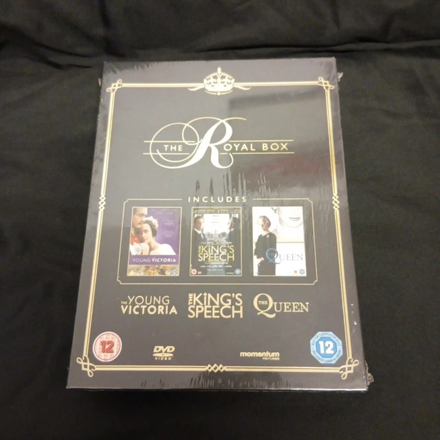THE ROYAL BOX Kings Speech The Queen Young Victoria DVD Box Set Brand ...