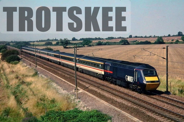 35MM SLIDE BR British Rail Diesel Loco Class 43 43109 Burn 1997 ...