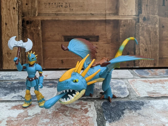 HOW TO TRAIN Your Dragon Hidden World Astrid & Stormfly Figures ...