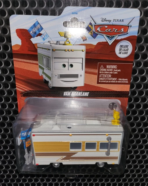 DISNEY PIXAR CARS Deluxe: Van Scanlane ... 2021 Release Over 4" Long ...
