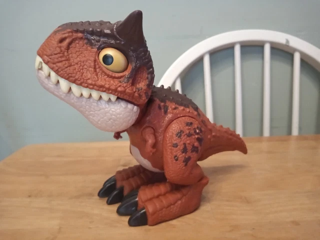 JURASSIC WORLD PRIMAL Pal Carnotaurus Dinosaur Action figure £4.99 ...