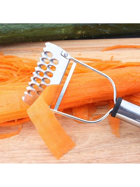 STAINLESS STEEL VEGETABLE Grater Slicer Portable Potato Carrot Fruit ...