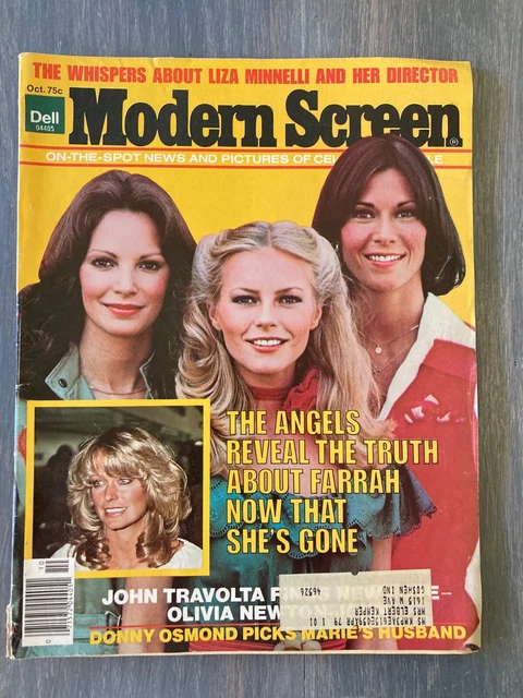 OCTOBER 1977 MODERN Screen Magazine - Charle's Angels Actresses Cover £ ...