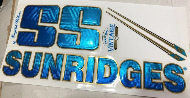 LATEST & GENUINE!! SS TON VINTAGE Edition Cricket Bat Stickers + AUSSIE ...