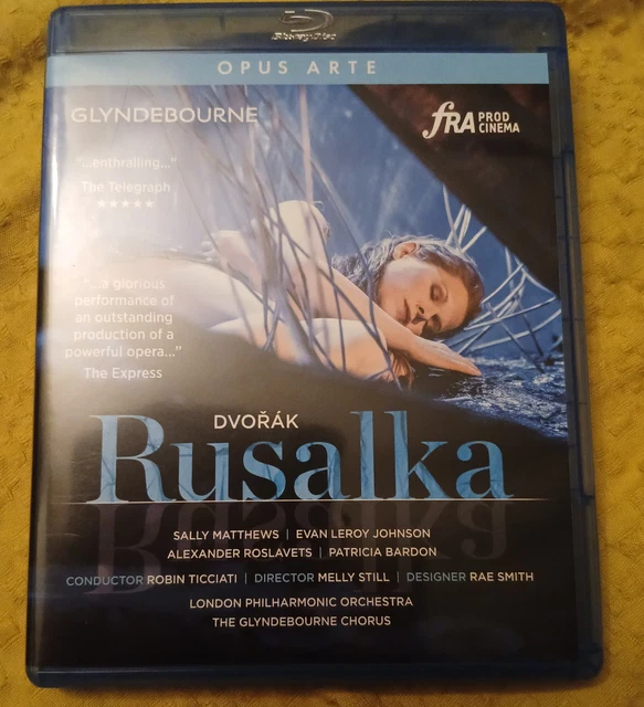DVORAK: RUSALKA GLYNDEBOURNE Bluray LPO opera Sally Matthews Evan ...