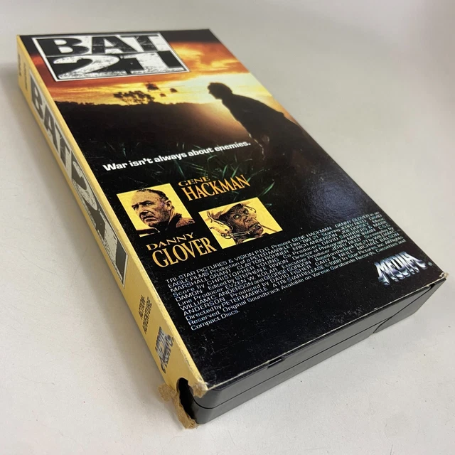 BAT 21 GENE Hackman Danny Glover VHS Tape $7.99 - PicClick CA
