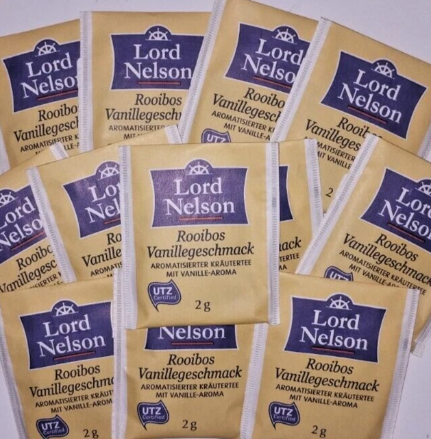 &LORD NELSON ROOIBOS vanilla "20 enveloped loose tea bags £3.43 ...