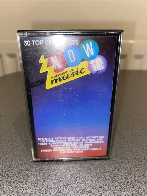 NOW THATS WHAT I Call Music 10 - Original Double Cassette Album - 1987 ...
