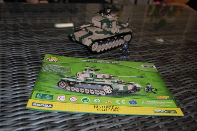 COBI 2508A ALS Panzer IV Ausf. F1 gebaut EUR 40,00 - PicClick DE
