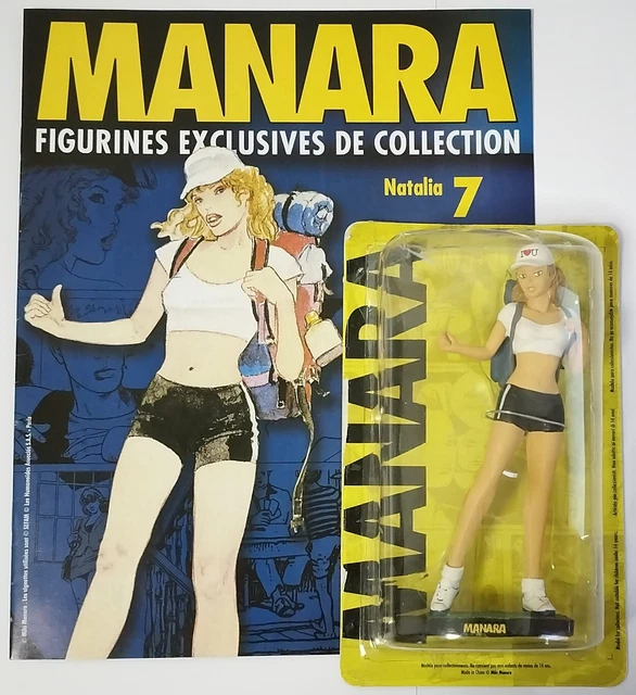 MILO MANARA FIGURINE Collection Altaya Natalia Resin Statue + Magazine ...