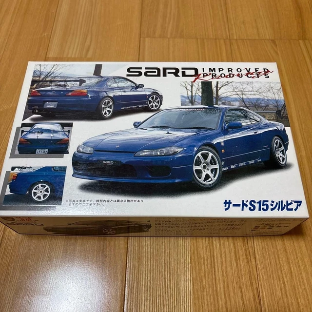 FUJIMI 124 SCALE SARD S15 Silvia Modellbausatz blau gebraucht EUR 114 ...