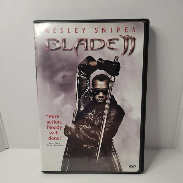 BLADE II DVD Wesley Snipes Kris Kristofferson Ron Perlman Leonor Varela ...