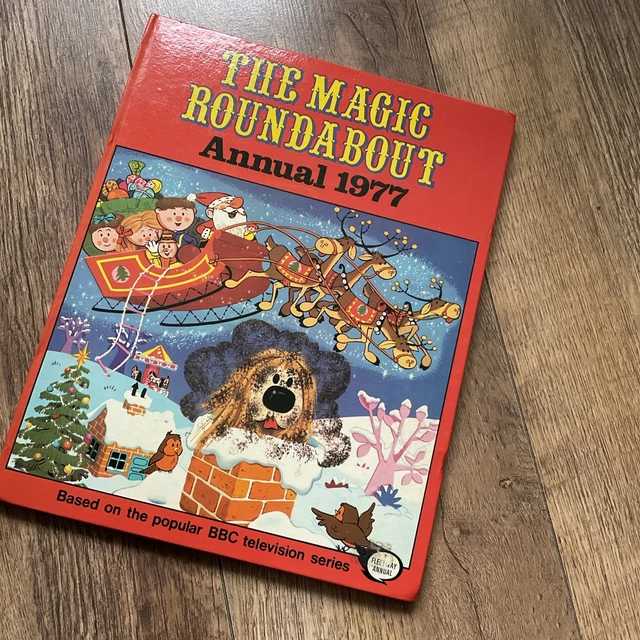 THE MAGIC ROUNDABOUT Annual 1977 Vintage Children's Television Hardback ...
