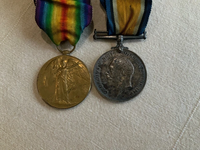 WW1 GREAT WAR for Civilisation 1914-1919 & Victory Medal Pair £44.40 ...