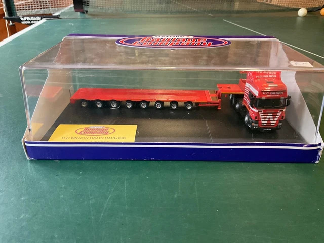 OXFORD HAULAGE COMPANY 1/76 SCANIA Low Loader H C Wilson SCA01LL ...