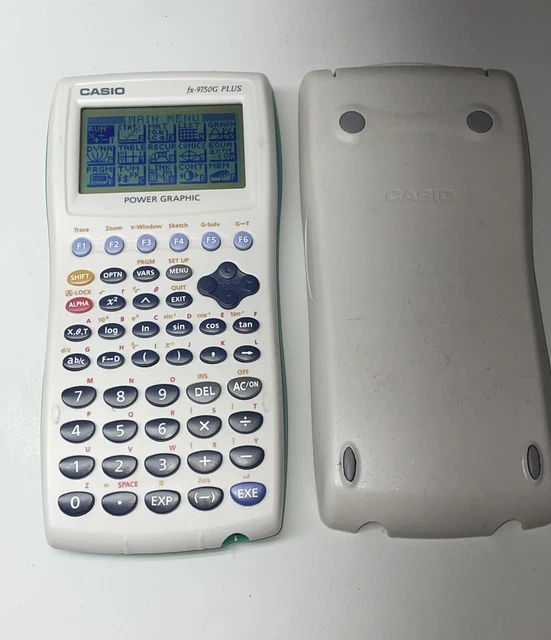 CASIO FX-9750G PLUS Power Graphic Calculator With Cover £7.69 - PicClick UK