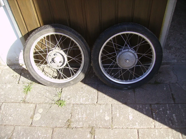 SIMSON-SCHWALBE-RAD-SPEICHENRAD REIFEN FELGE Nabe Spatz Habicht DDR EUR ...