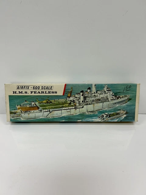 AIRFIX 1:600 SCALE HMS Fearless 1968 Model Kit F305S Complete $70.00 ...
