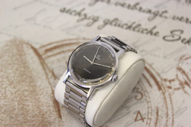 RARE VINTAGE OMEGA GENEVE Armbanduhr wrist watch 17 Jewels cal.601 EUR ...